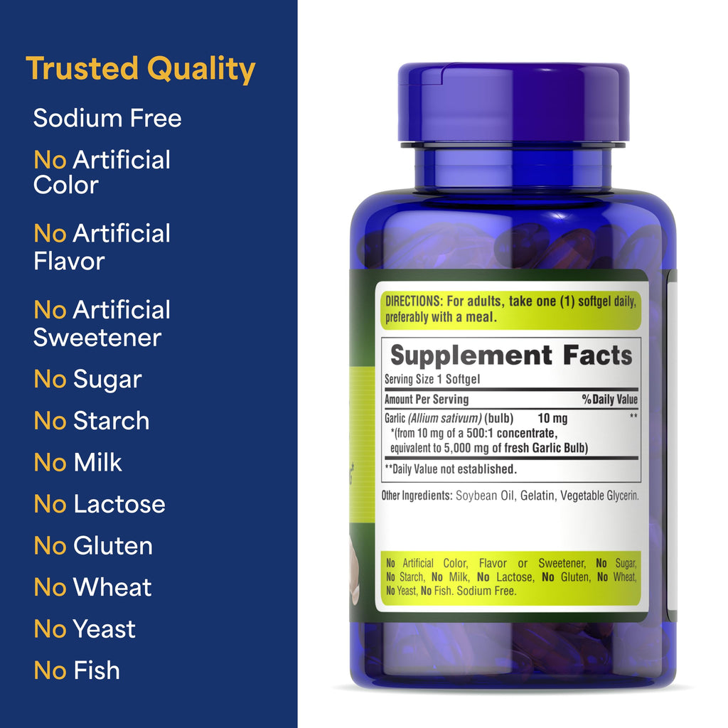 garlic for overall health support