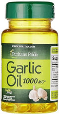 garlic oil softgels for heart health