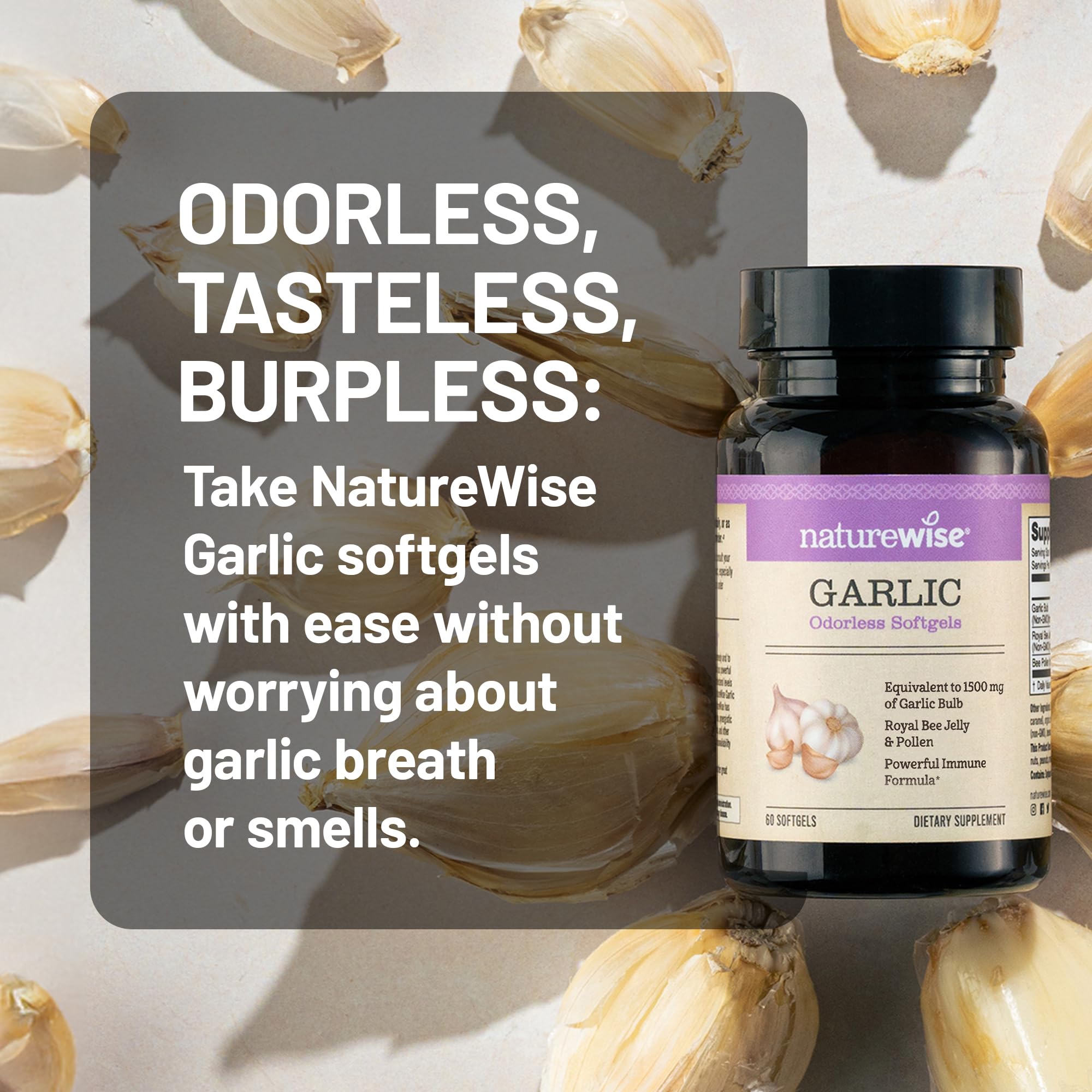garlic pills for energy and health