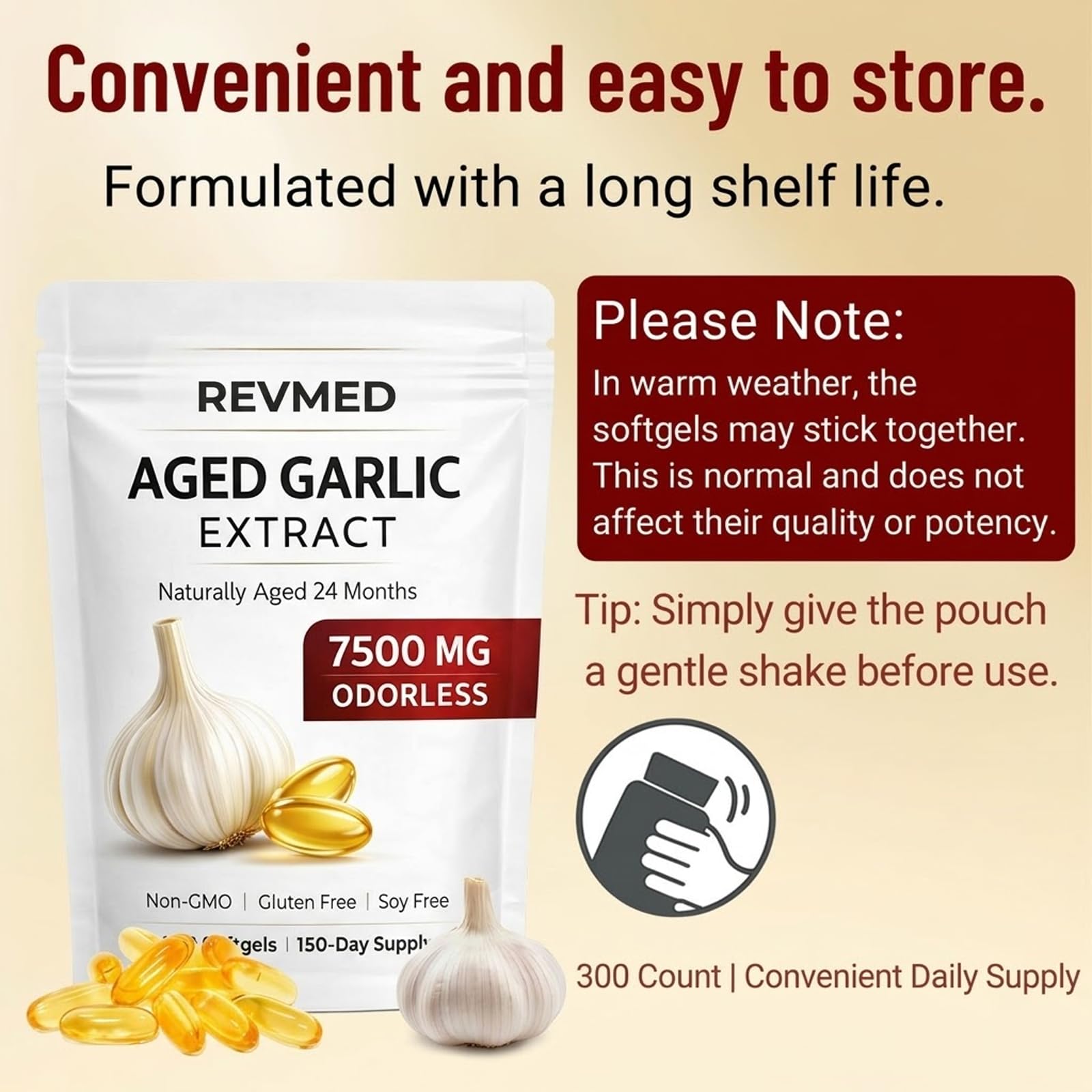 garlic softgels for daily wellness
