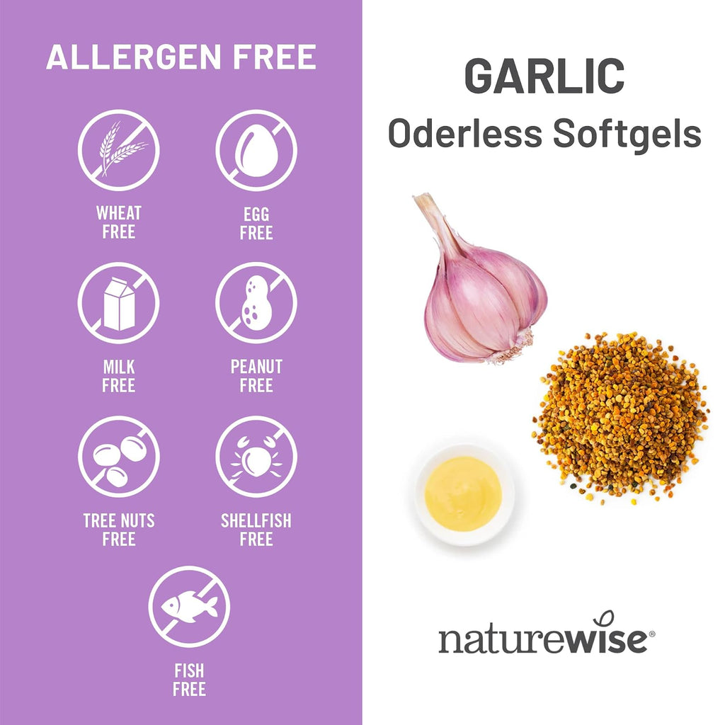 Garlic softgels for everyday vitality