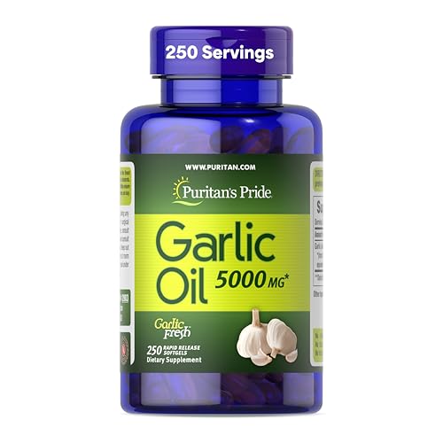 garlic softgels for heart health