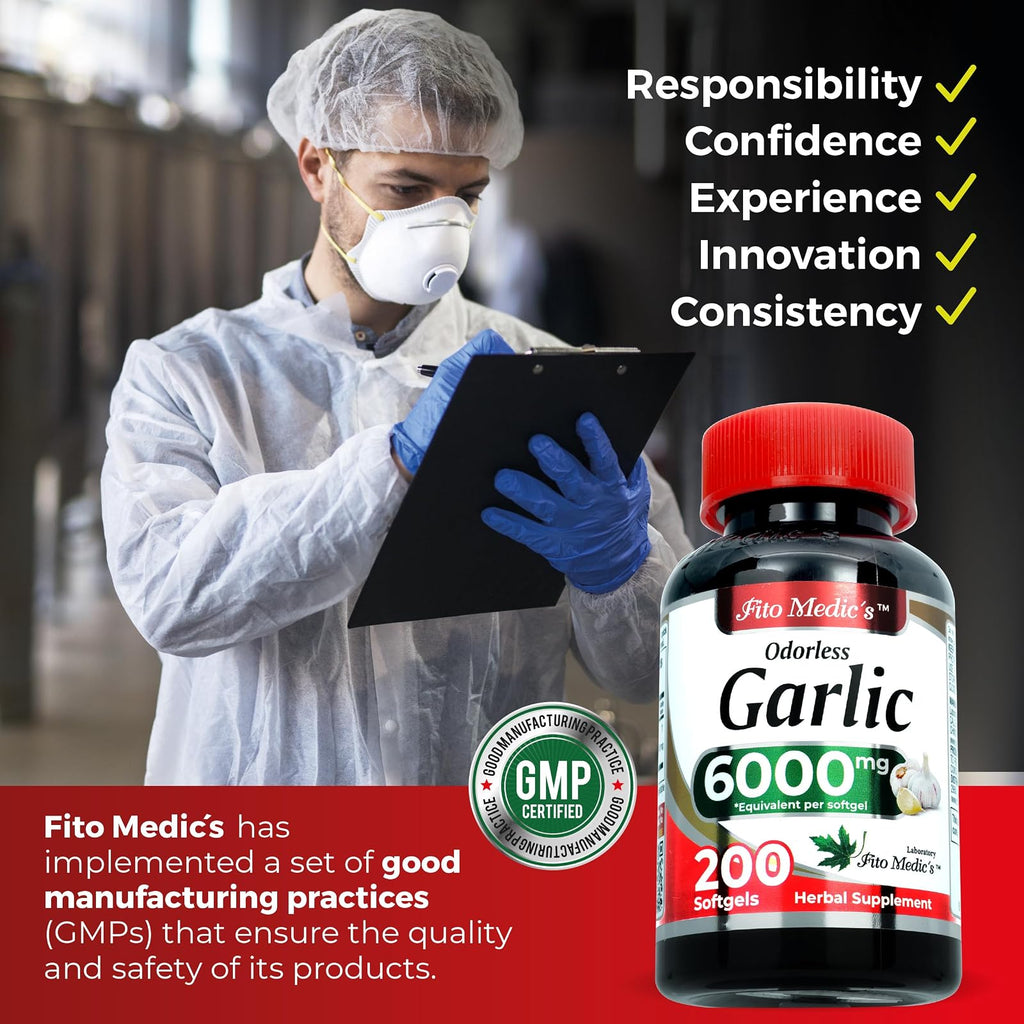 garlic softgels for heart health