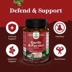 garlic softgels with parsley extract