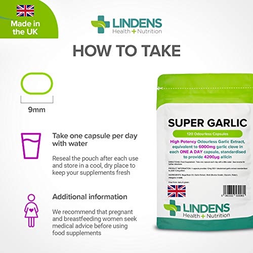 garlic supplement for antioxidant support