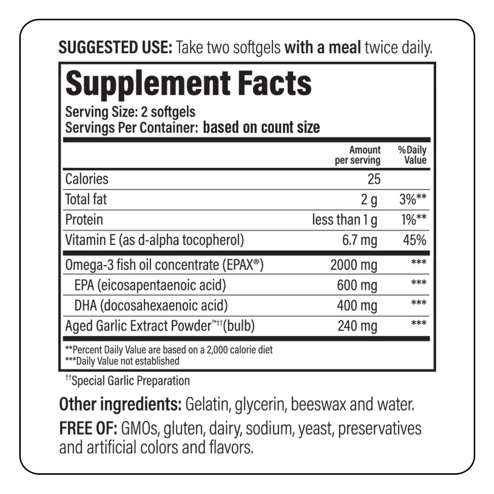Garlic supplement for overall immunity boost