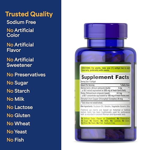garlic supplements for healthy living