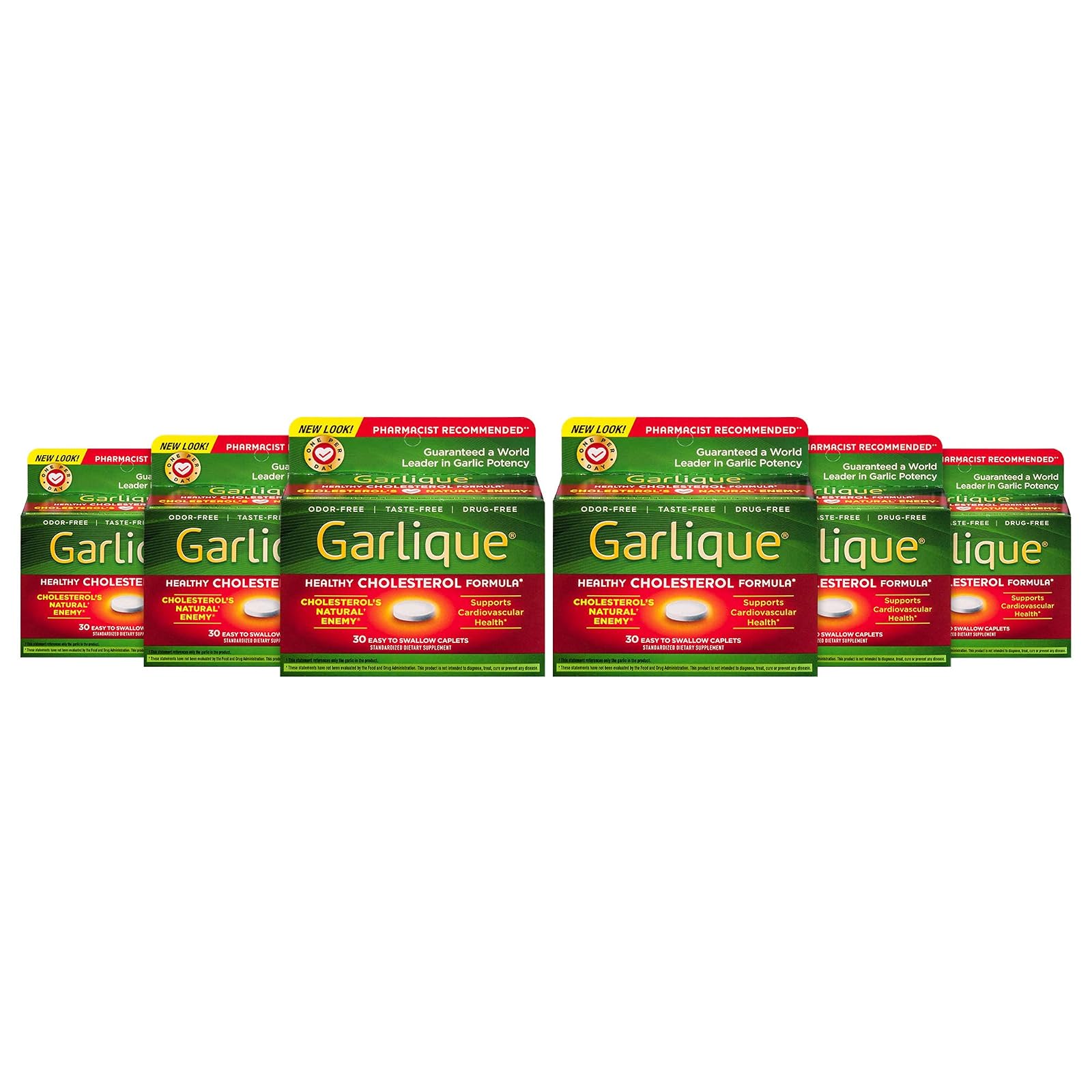 Garlique Healthy Cholesterol Formula caplets
