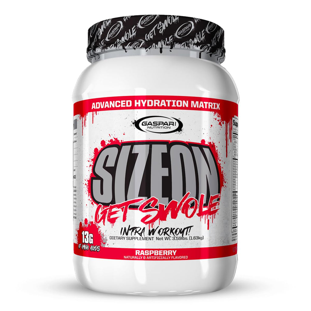 Gaspari Nutrition SizeOn raspberry flavour