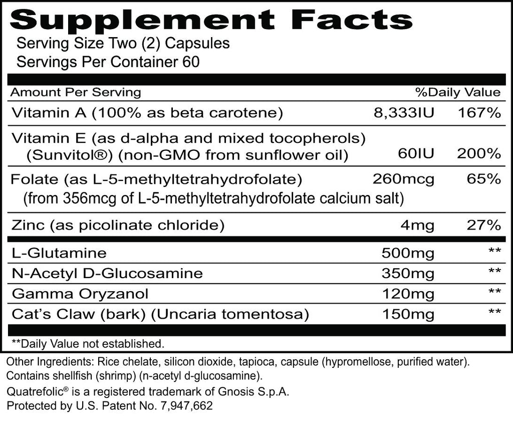 gastrointestinal health vitamin capsules