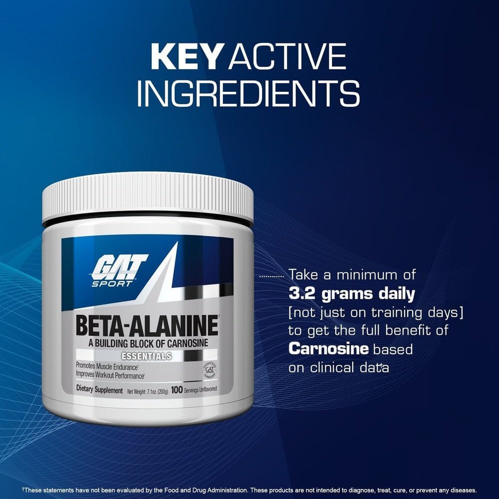 GAT SPORT beta-alanine for improved recovery