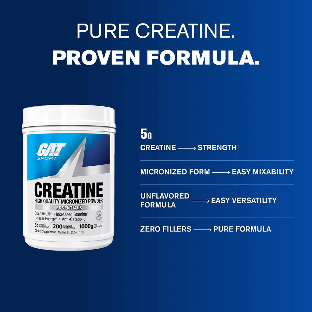 GAT Sport creatine for strength training