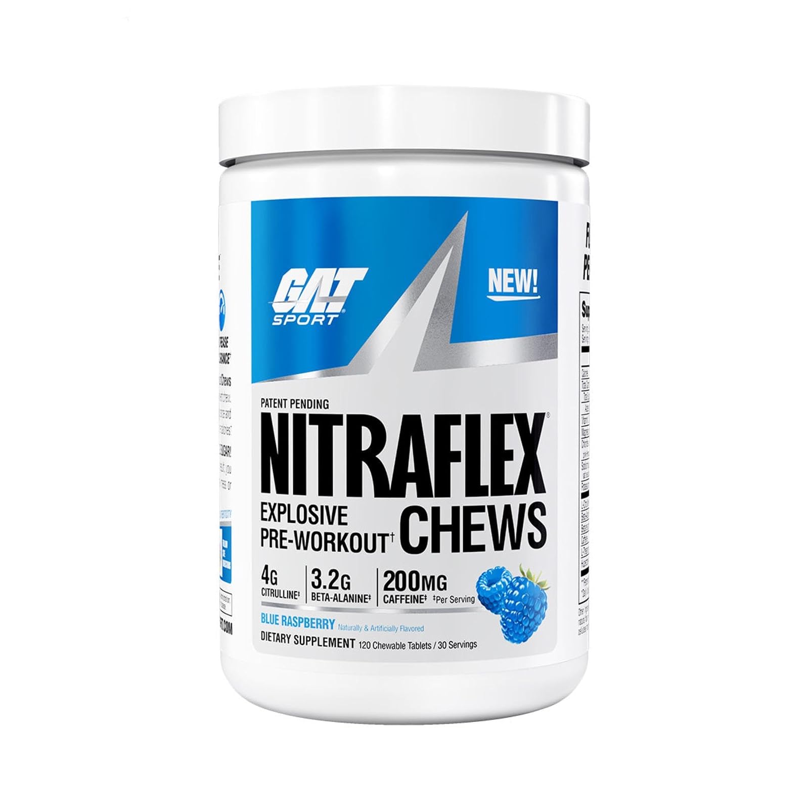 GAT Sport Nitraflex pre-workout chews