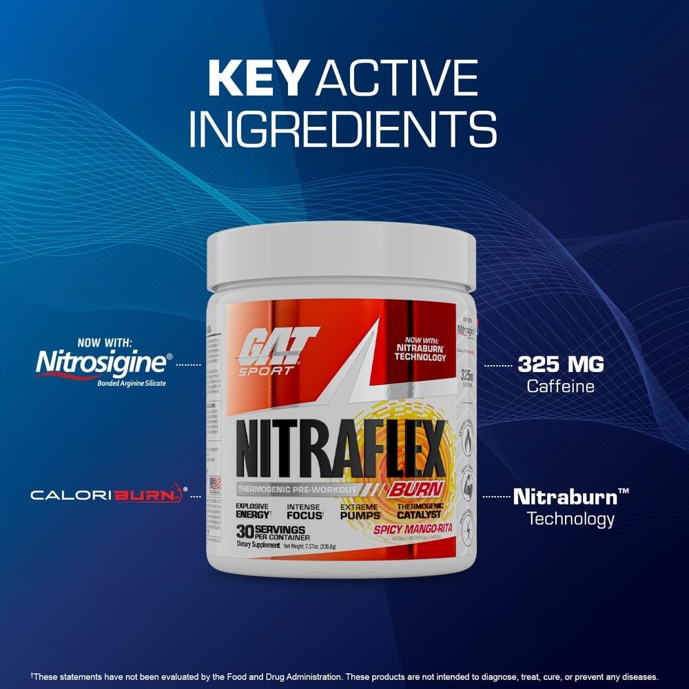 GAT Sport pre-workout for intense workouts
