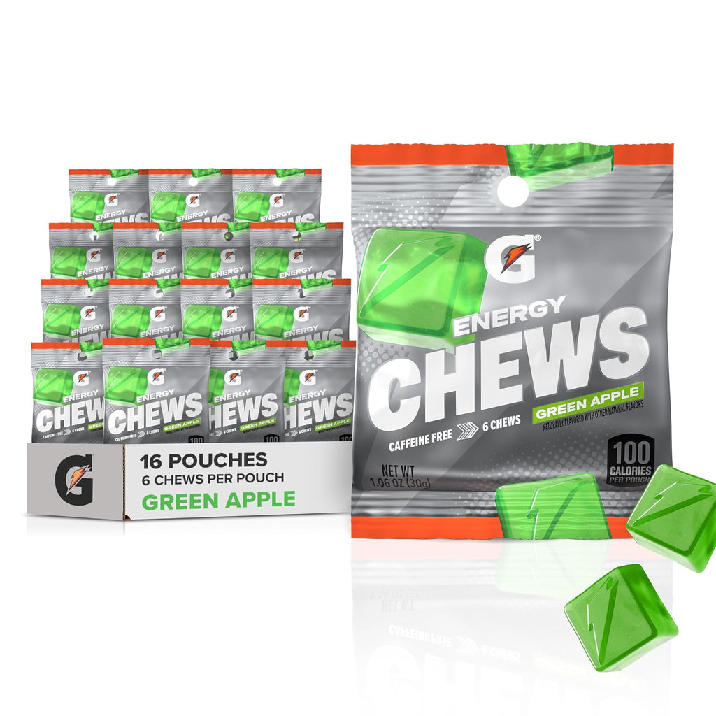 Gatorade energy chews green apple