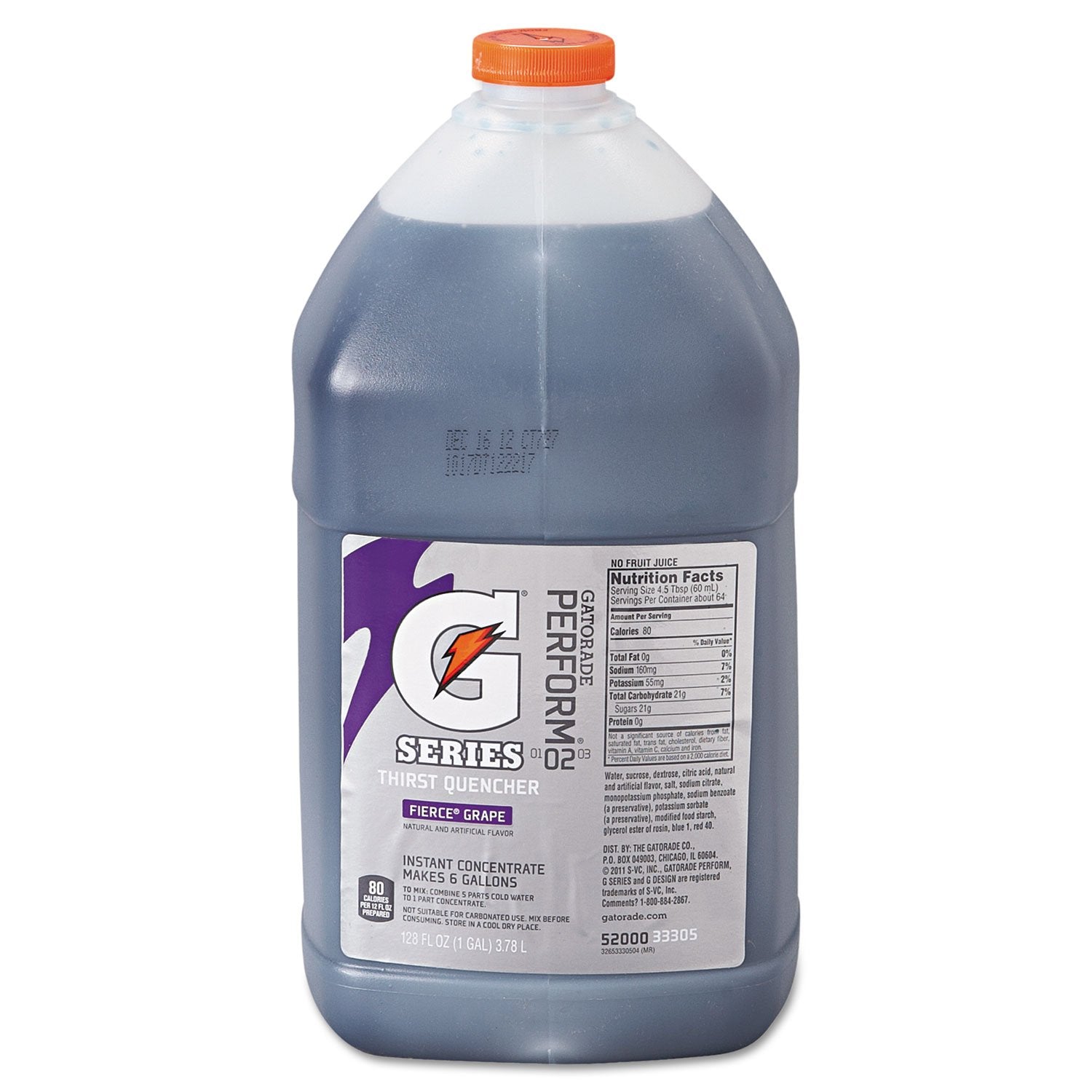 Gatorade liquid concentrate for hydration