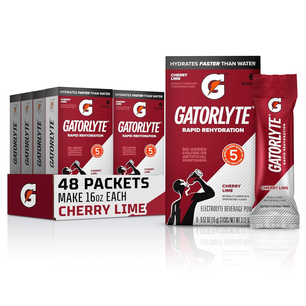 Gatorlyte electrolyte powder for hydration