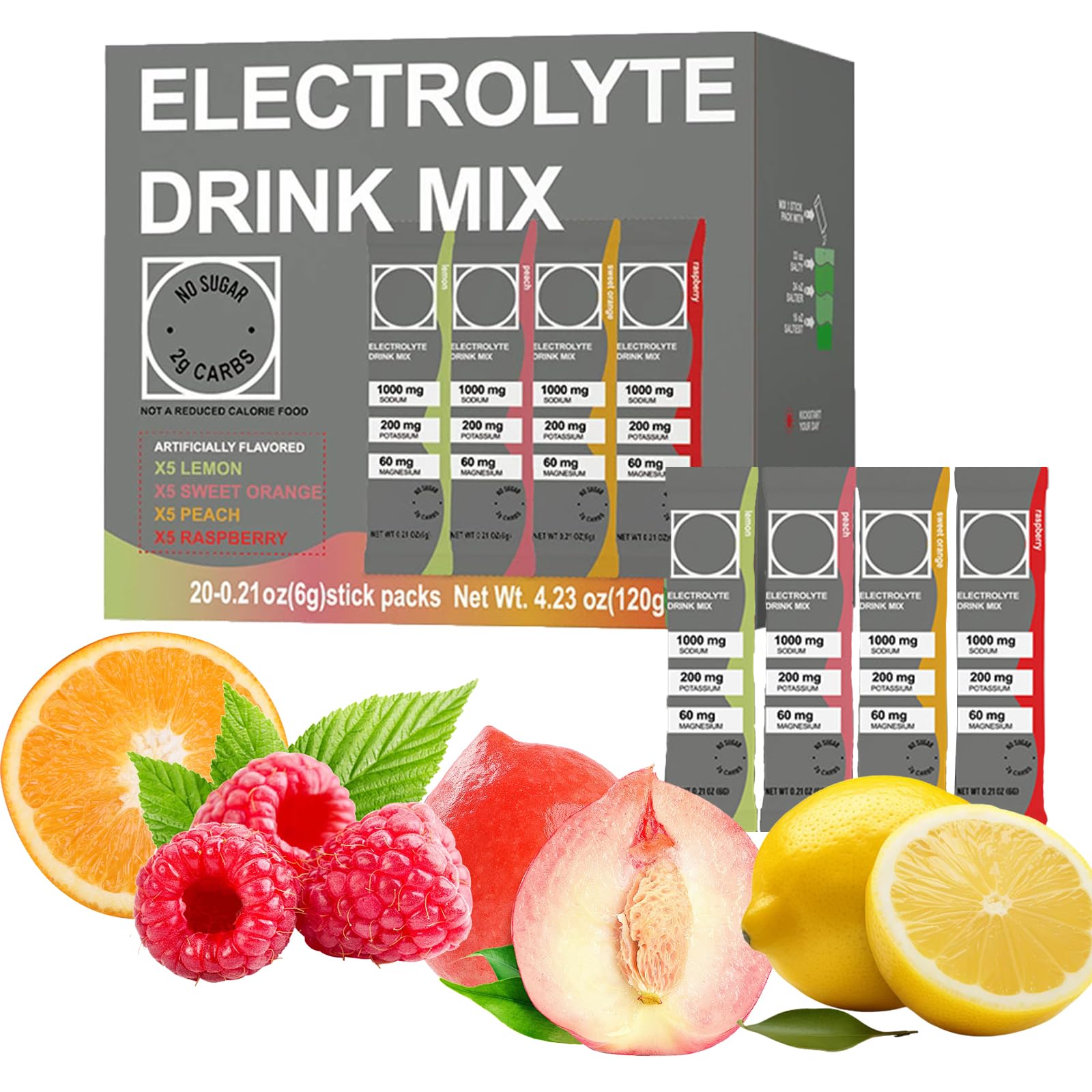GCYYSIQS electrolytes powder for hydration