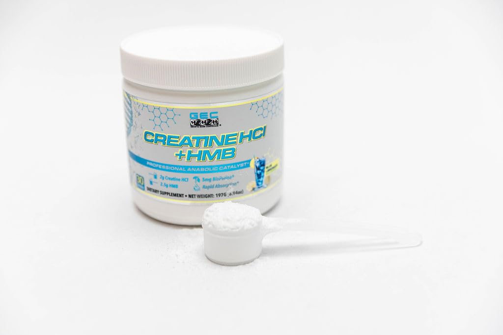 GEC Creatine HCl 30 servings for athletes