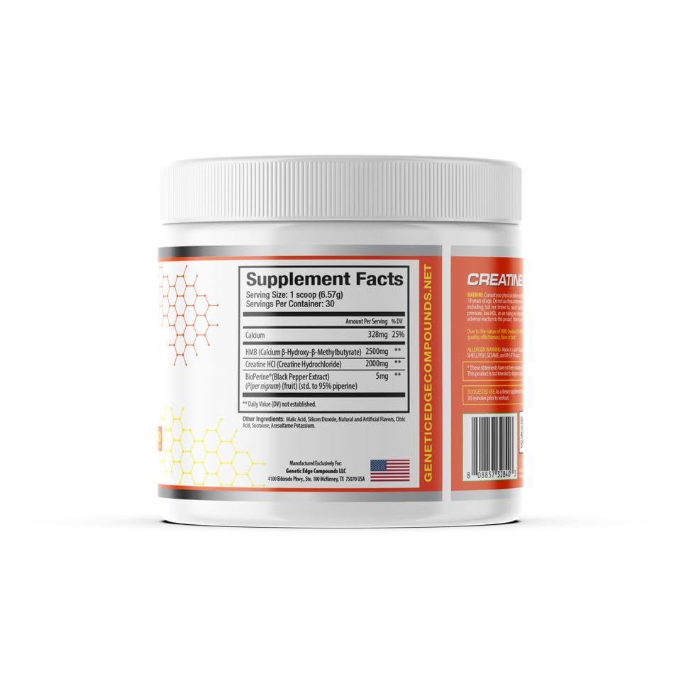 GEC sports nutrition creatine supplement