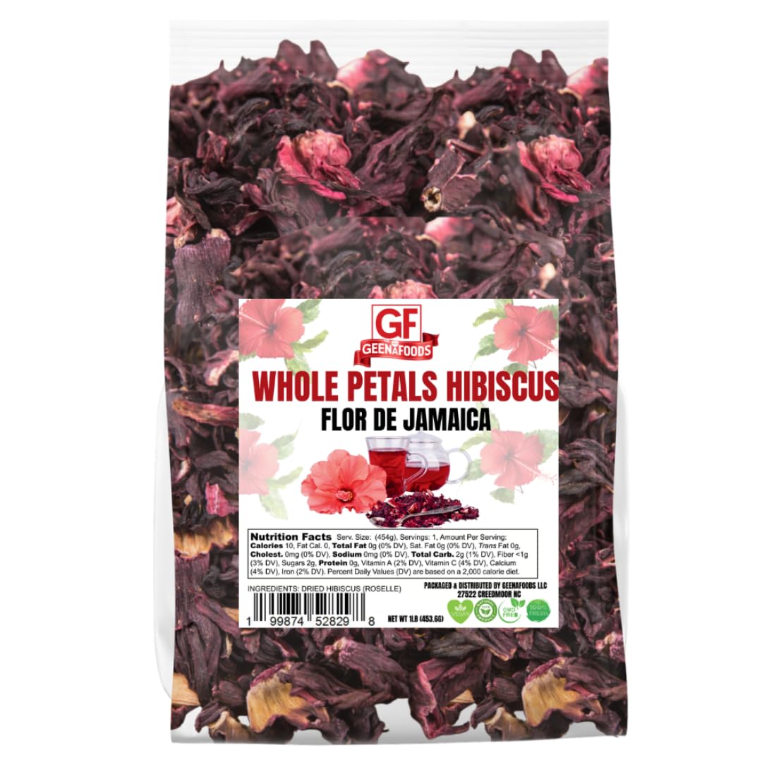 Geenafoods dried hibiscus flowers tea