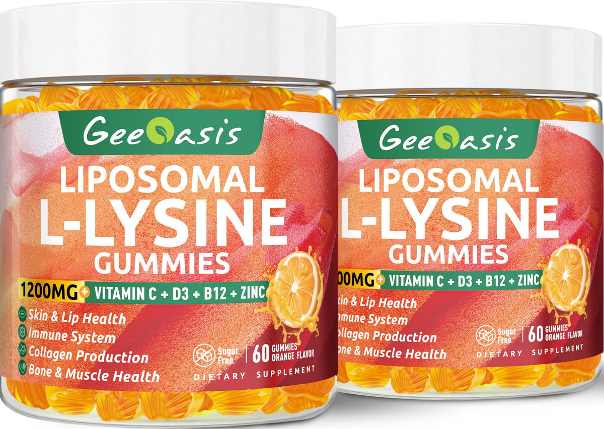 Geeoasis L-Lysine gummy supplements