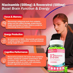 Geeoasis vitamin B3 gummy supplements