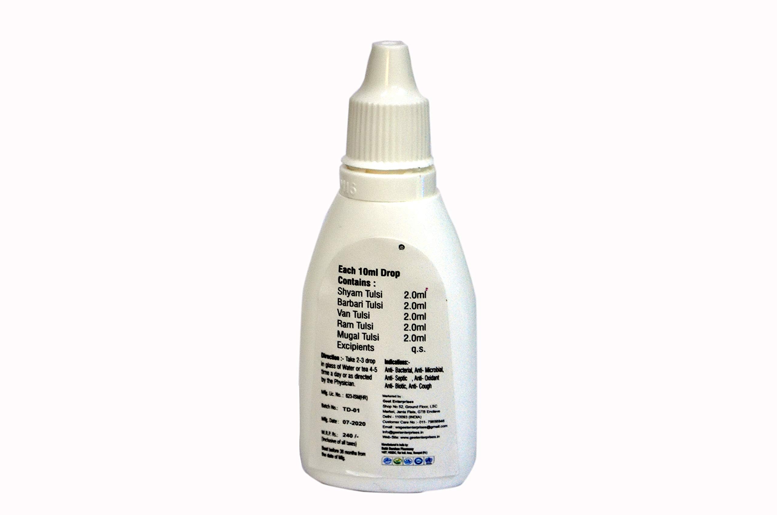 GEET Tulsi Drops for daily wellness