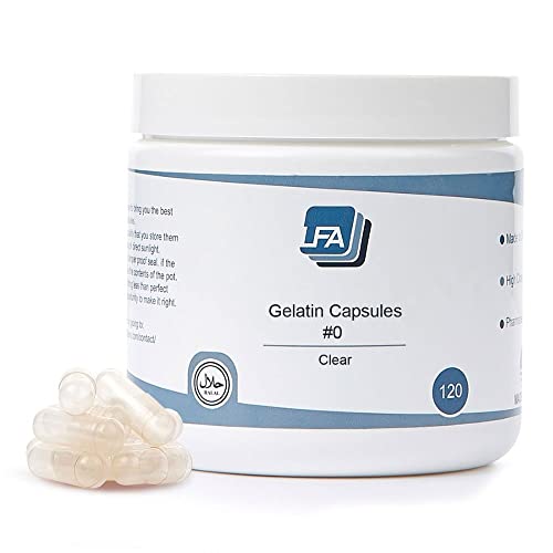 gelatin caps for DIY vitamin filling
