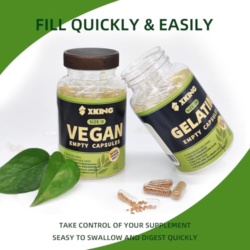 gelatin capsules for blended vitamins