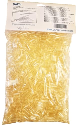 gelatin capsules for vitamin storage