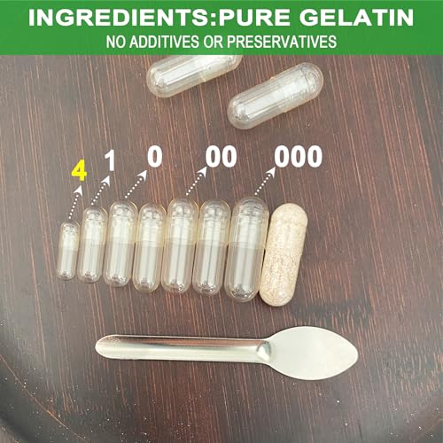 Gelatin capsules for vitamins