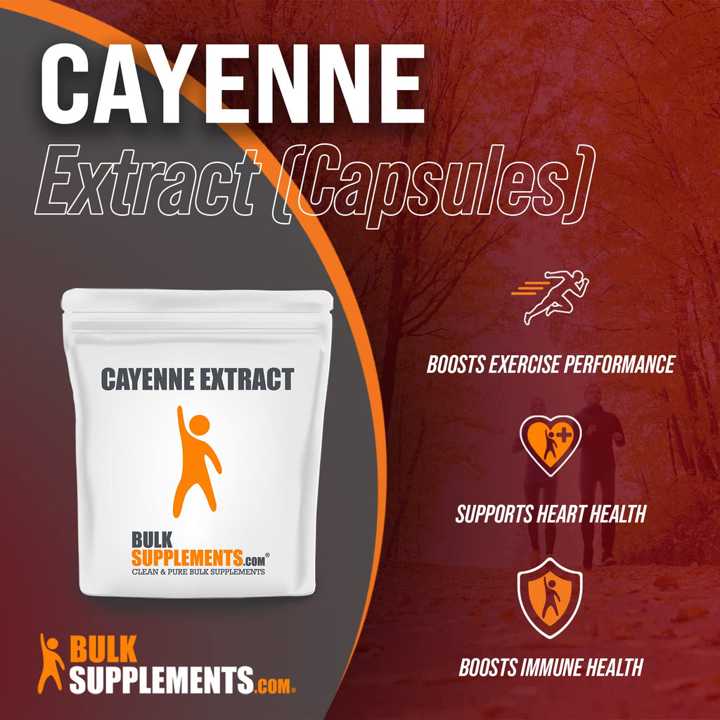 gelatin capsules of cayenne extract