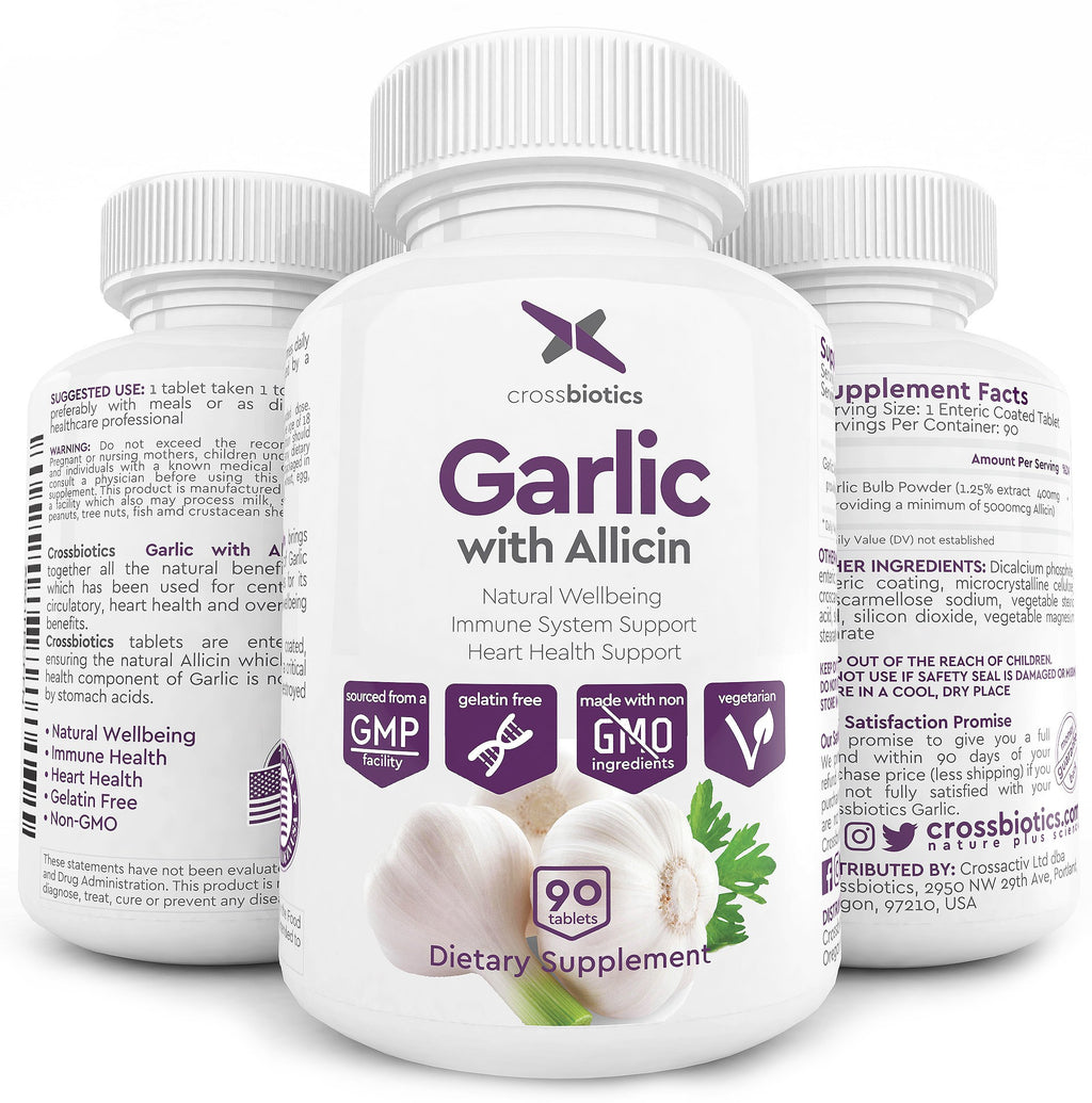 gelatin free aged garlic tablets