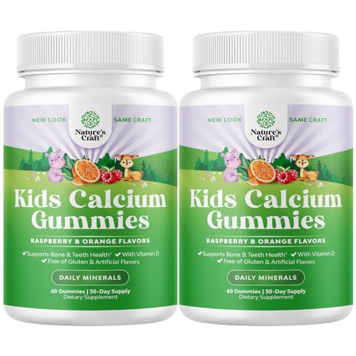 Gelatin-free calcium supplement for children