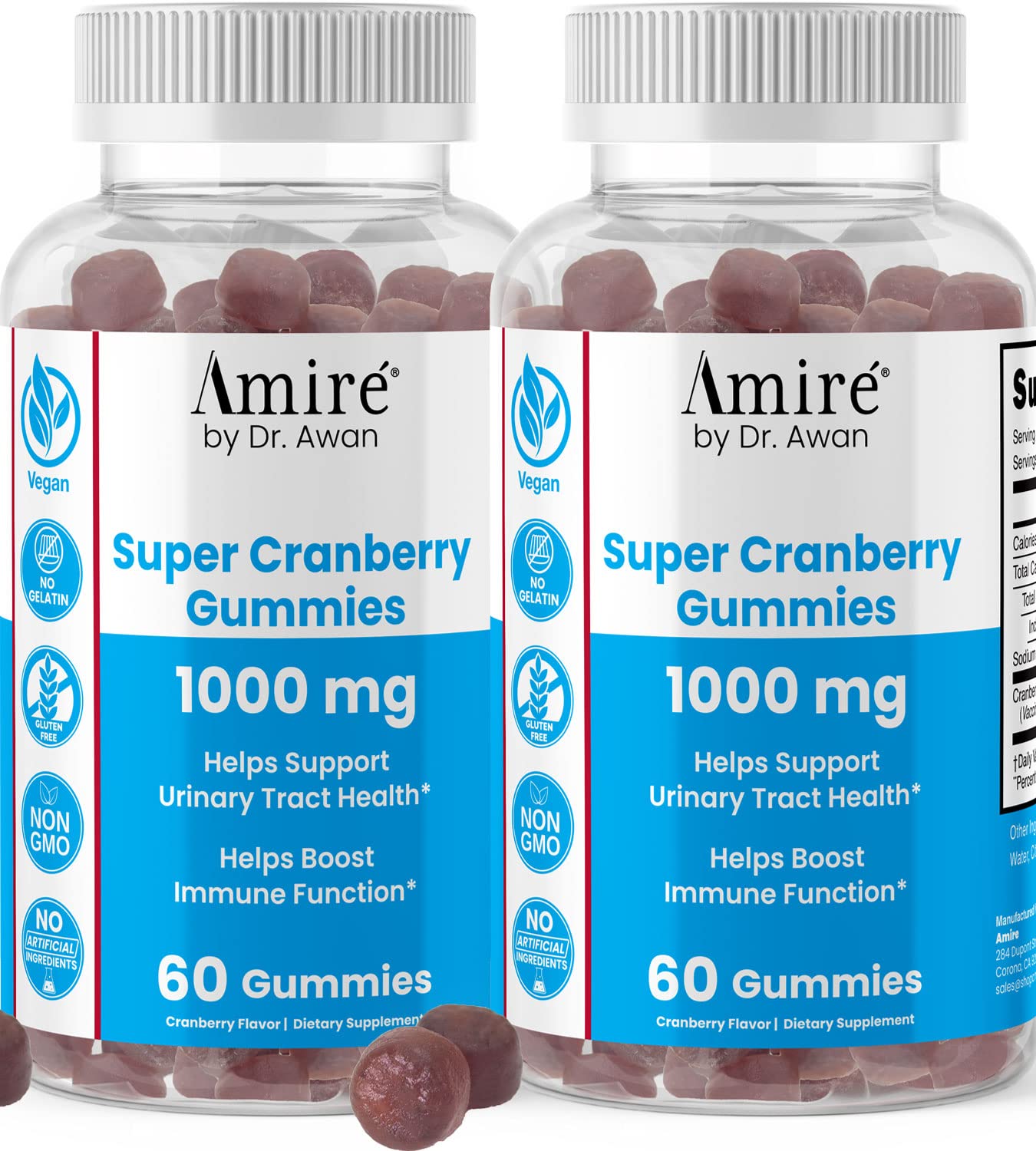 gelatin-free cranberry chews for immunity