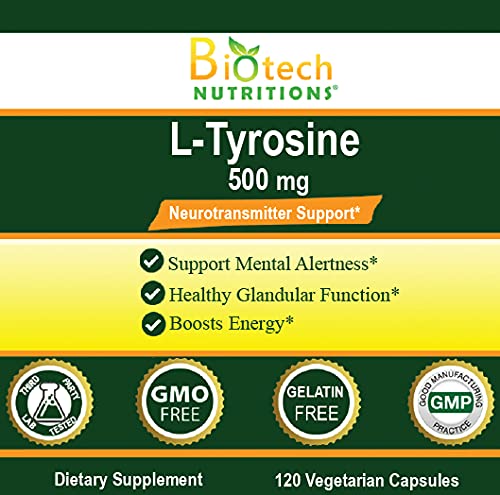 gelatin free L-Tyrosine capsules