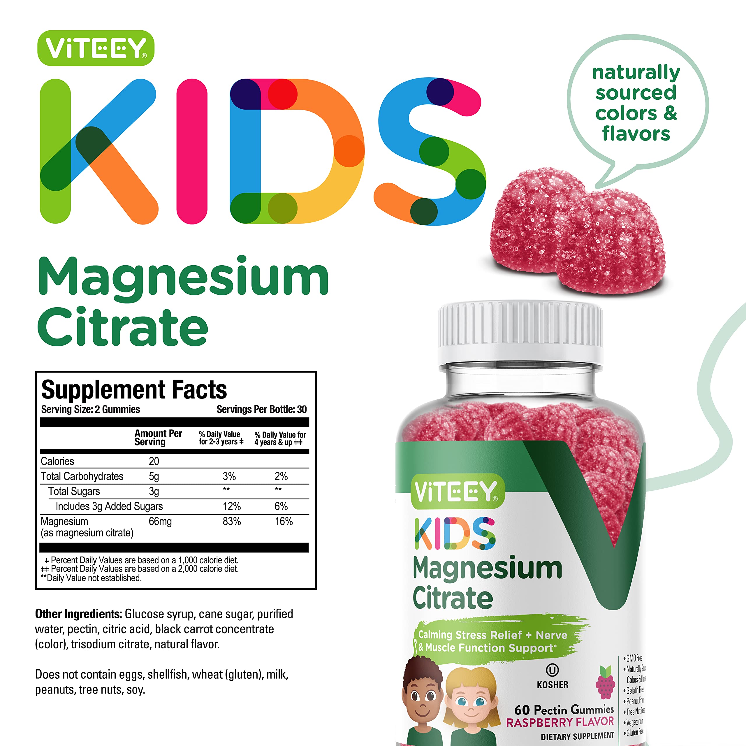 gelatin free magnesium gummies for kids