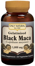 gelatinized black maca veggie capsules