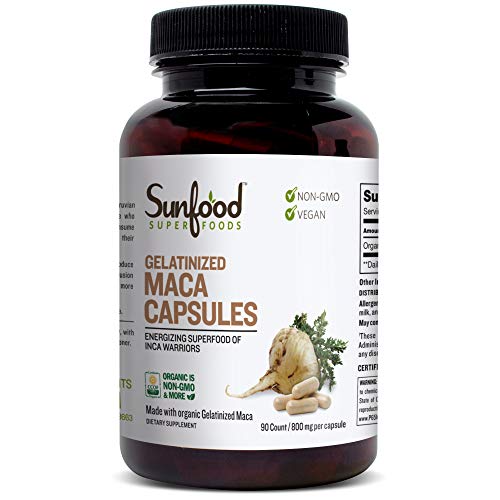 gelatinized maca for energy