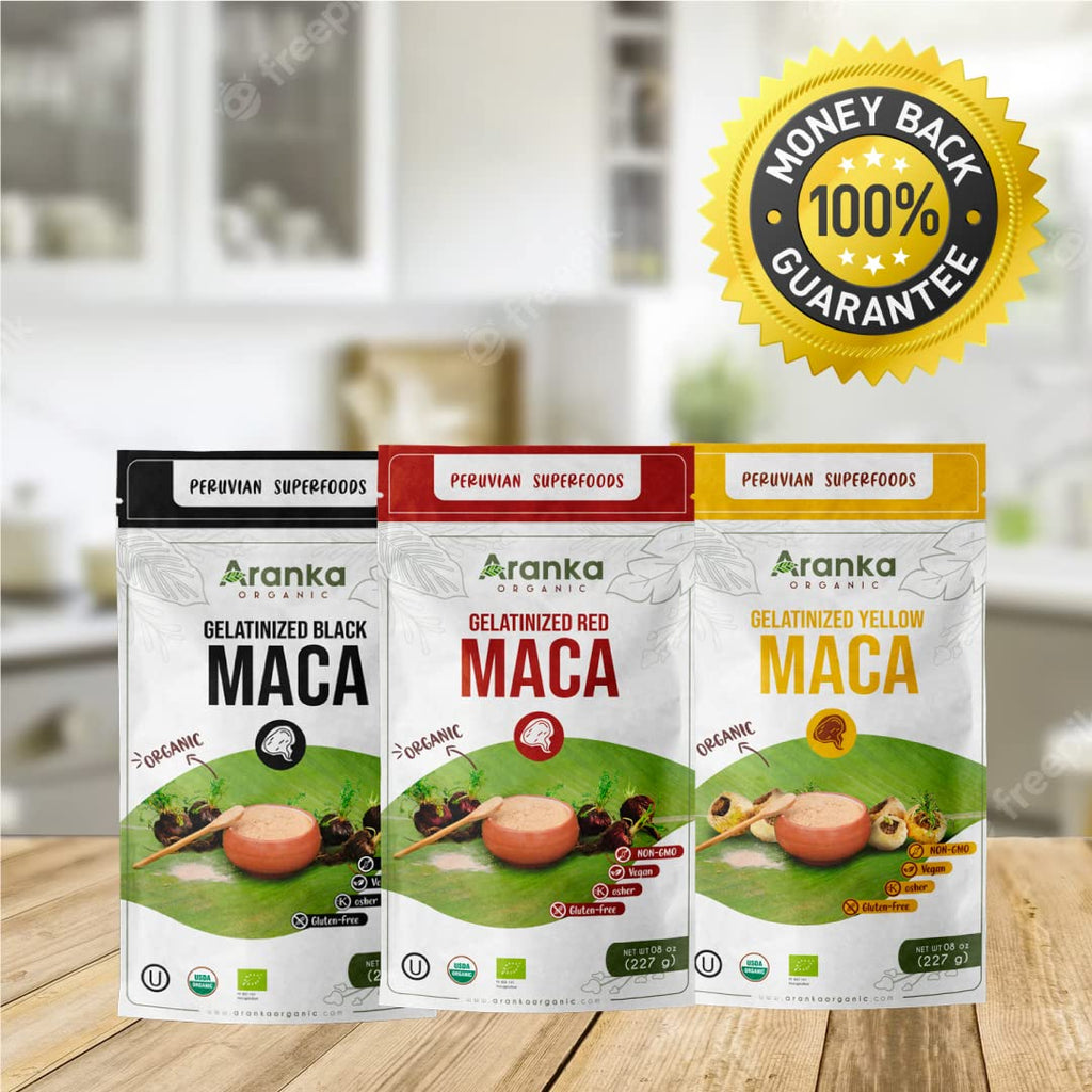 gelatinized maca powder for athletic performance