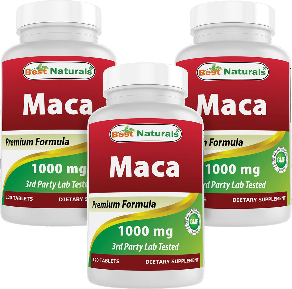 gelatinized maca tablets for energy