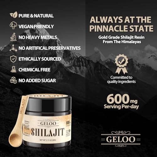 Geloo Shilajit for energy boost