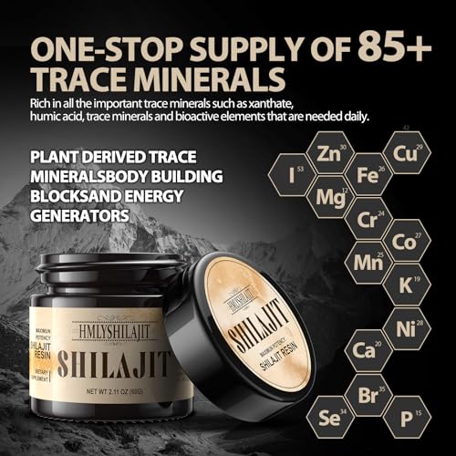 Geloo Shilajit with 85+ trace minerals