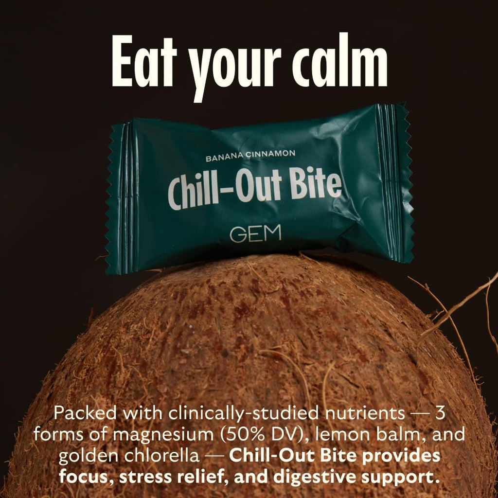 GEM Calm Bite daily wellness routine