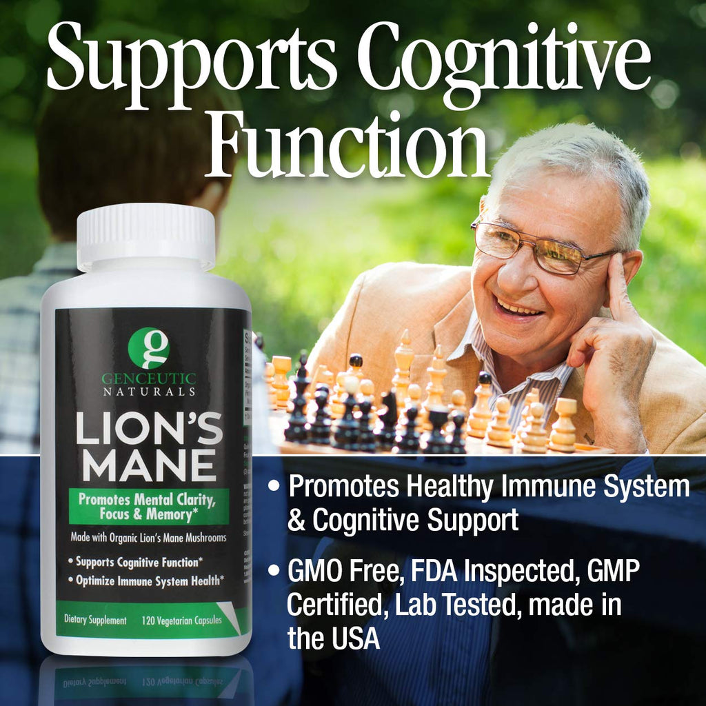 Genceutic Lion's Mane health benefits