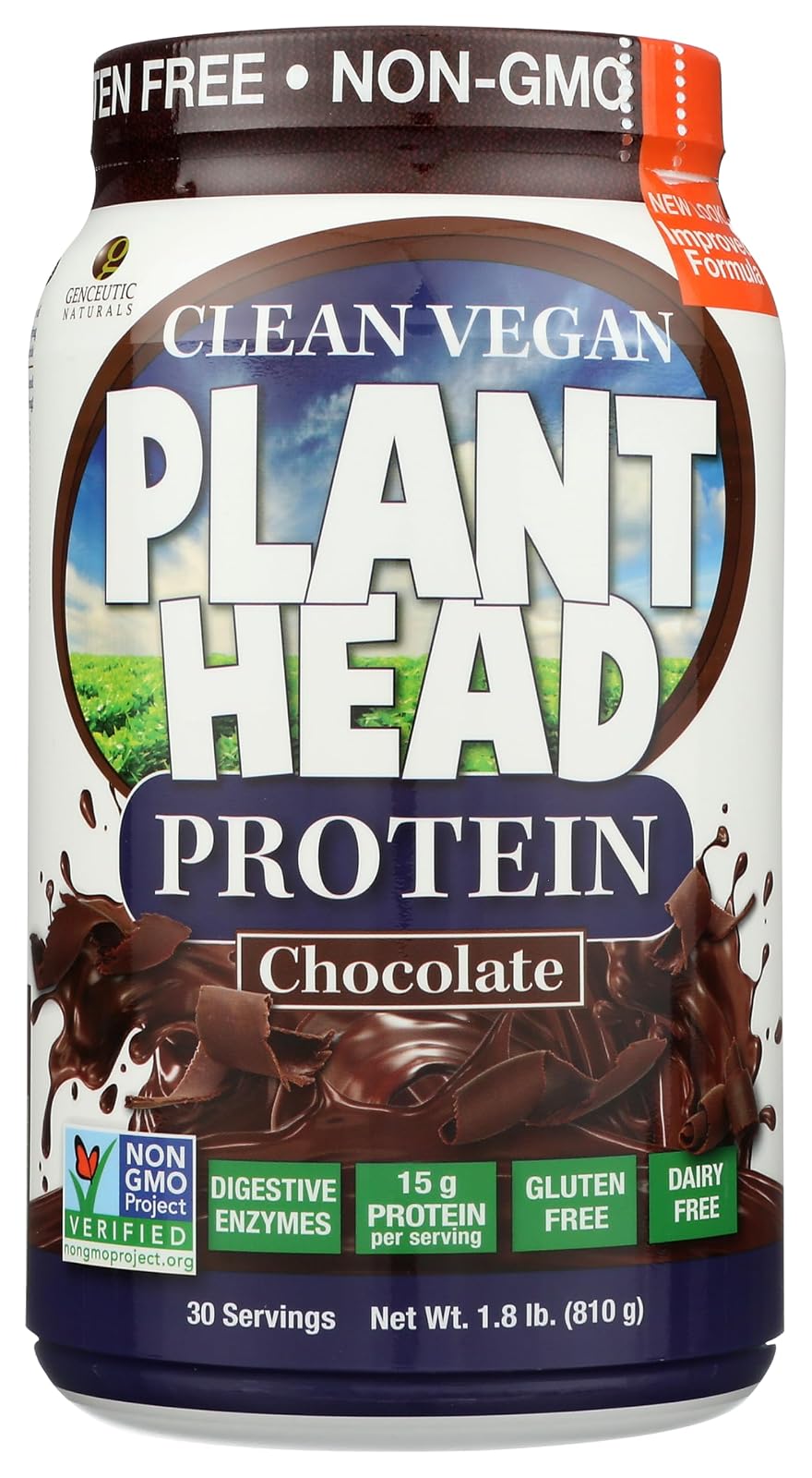 Genceutic Naturals plant protein powder