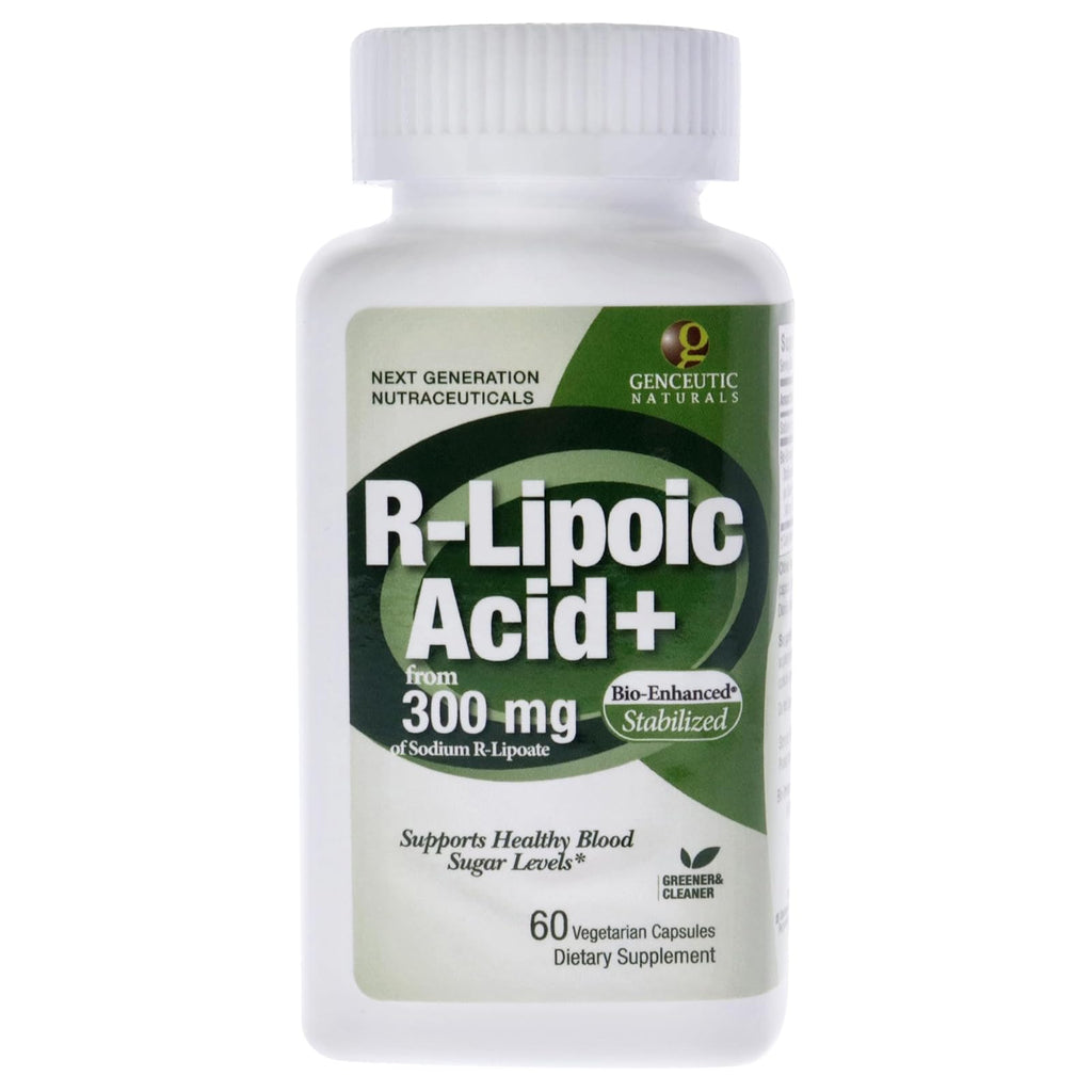 Genceutic Naturals R-Lipoic Acid capsules