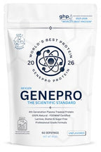 GENEPRO whey protein unflavored powder
