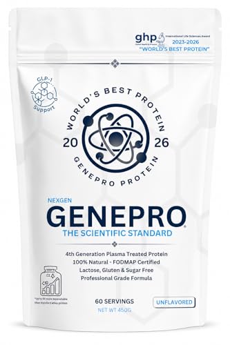 GENEPRO whey protein unflavored powder